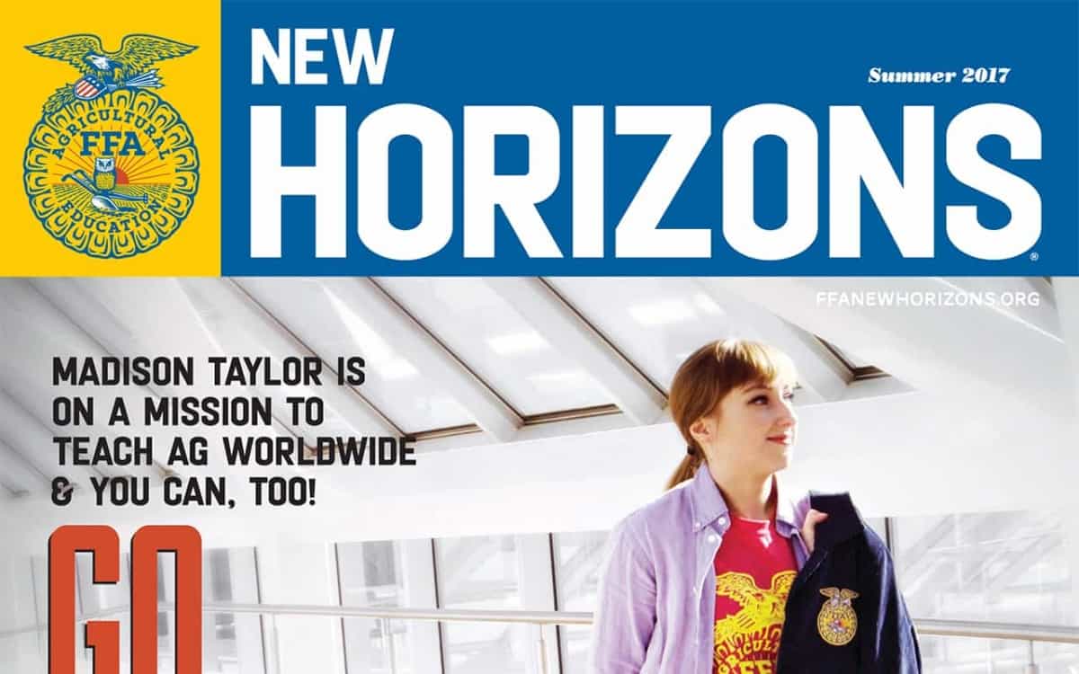 In This Issue: Summer 2017 FFA New Horizons | National FFA Organization