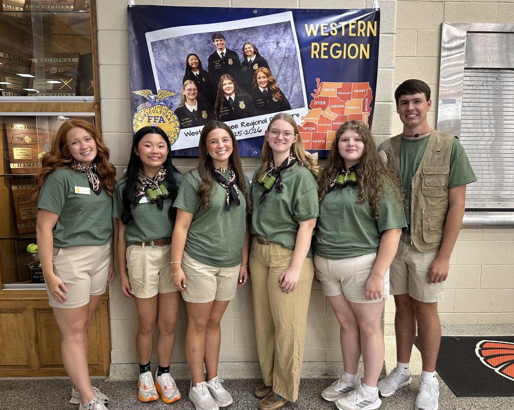 National FFA Organization | Roaring Into Leadership: West Tennessee FFA ...